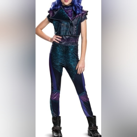 Disney | Costumes | Disney Mal Descendants 3 Classic Girls Costume ...